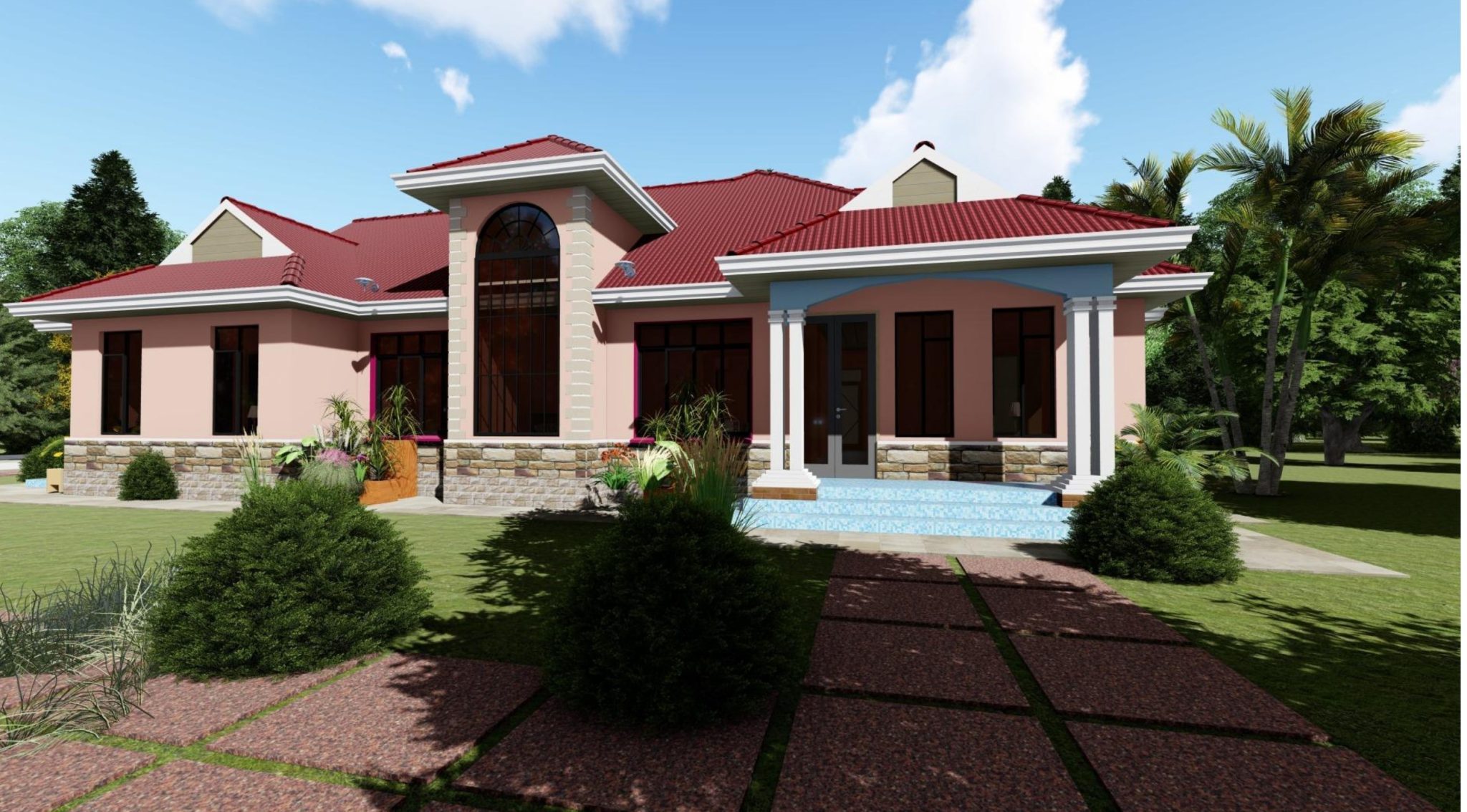 House Plans for 4 Bedrooms Homes in Kenya[house plans in Kenya ...